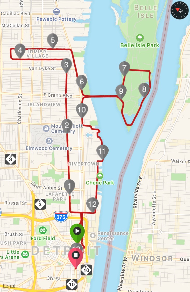Detroit Free Press US-Only Half Marathon – Running With Your Heart